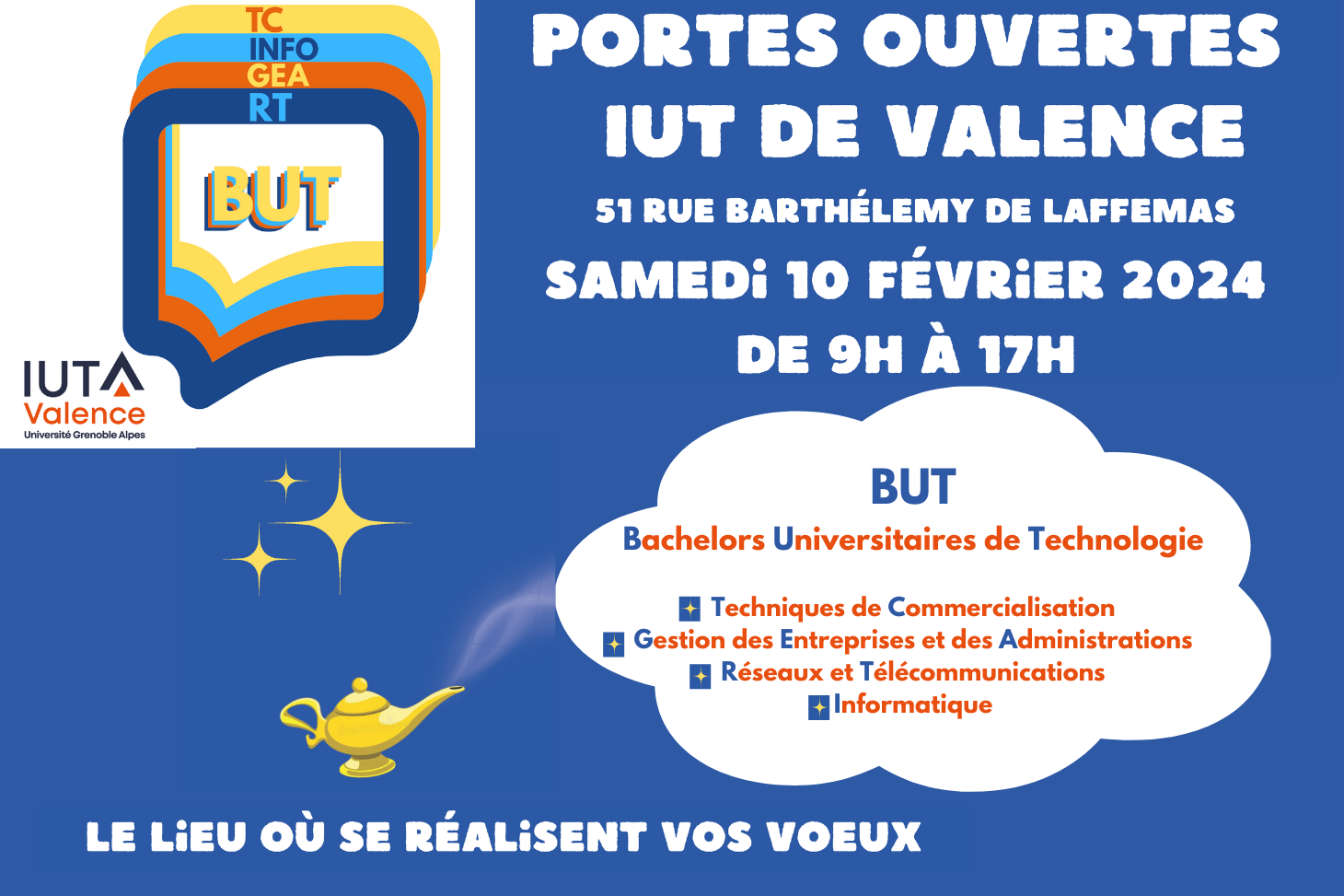 Journée portes ouvertes à l'IUT 2024 - IUT Valence - Université ...